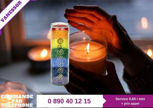 Bougie des 7 Chakras : Harmonie et Équilibre pour Votre Espace